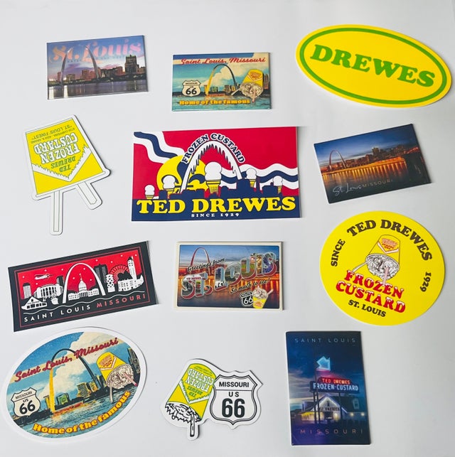 Stickers, Magnets, Keychains, Lapel Pins | Ted Drewes Gift Shop